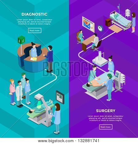 Two Hospital Vertical Vector & Photo (Free Trial) | Bigstock