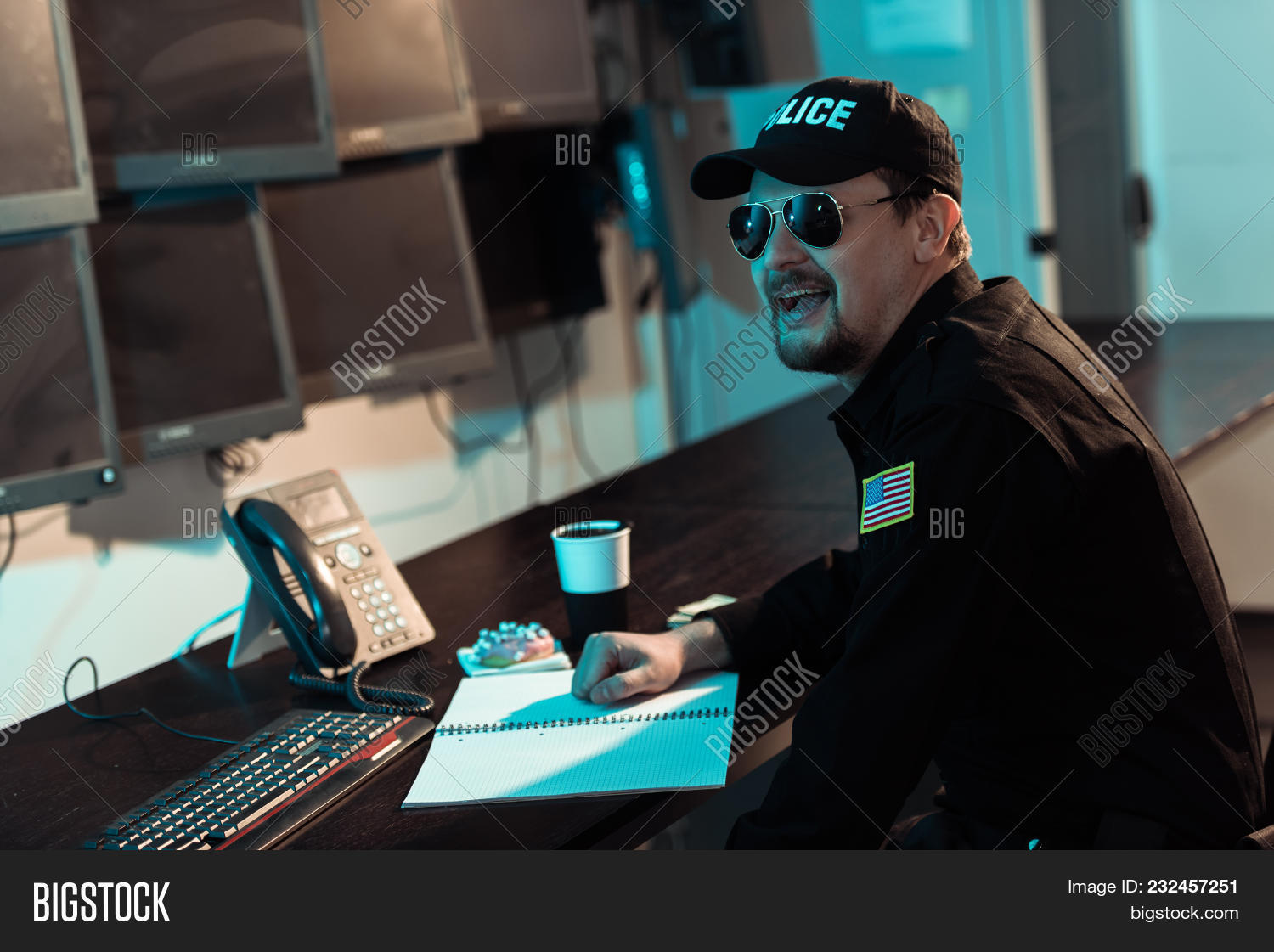 Laughing Prison Guard Image & Photo (Free Trial) | Bigstock