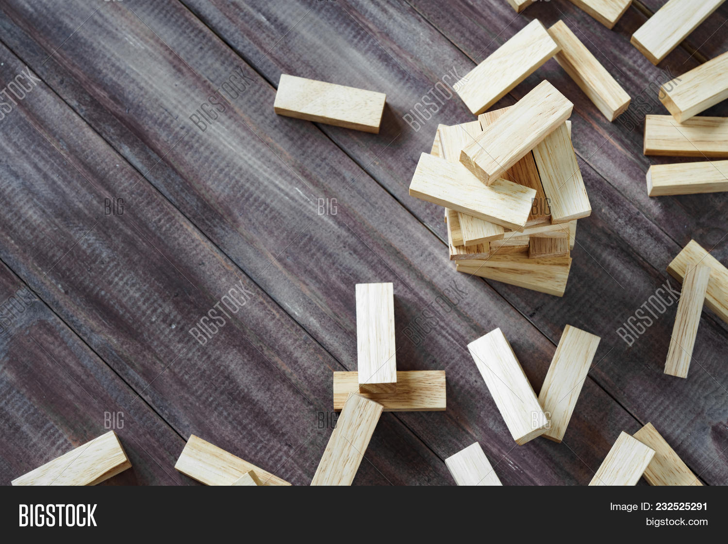 Crash Wooden Building Image & Photo (Free Trial) | Bigstock