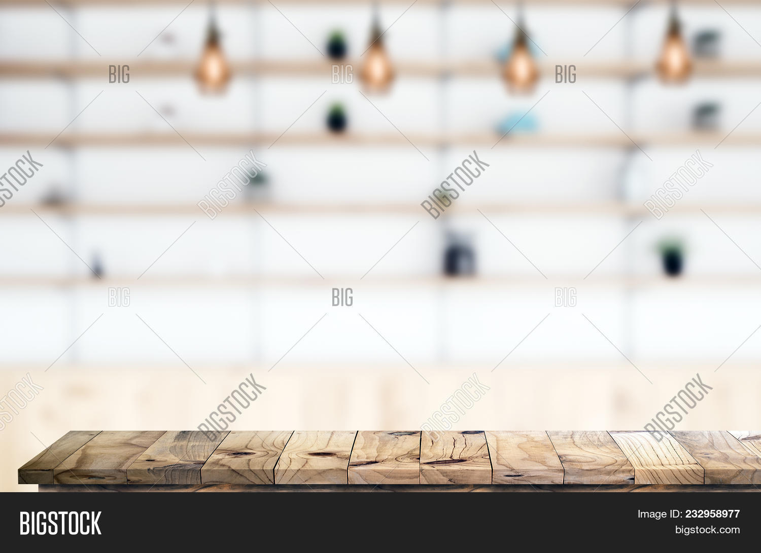 Wooden Top Table White Image & Photo (Free Trial) | Bigstock