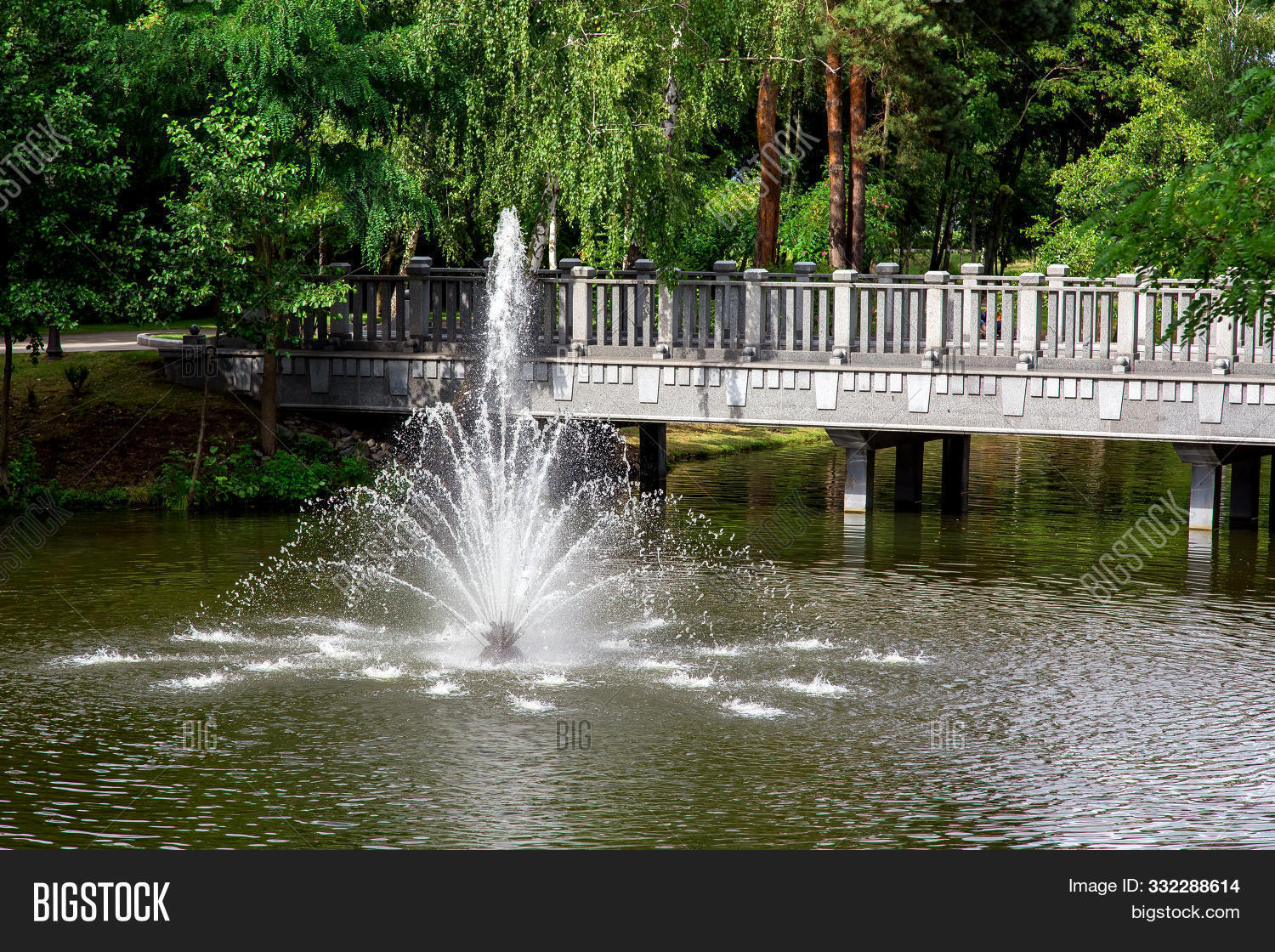 Fountain Spraying Image & Photo (Free Trial) | Bigstock