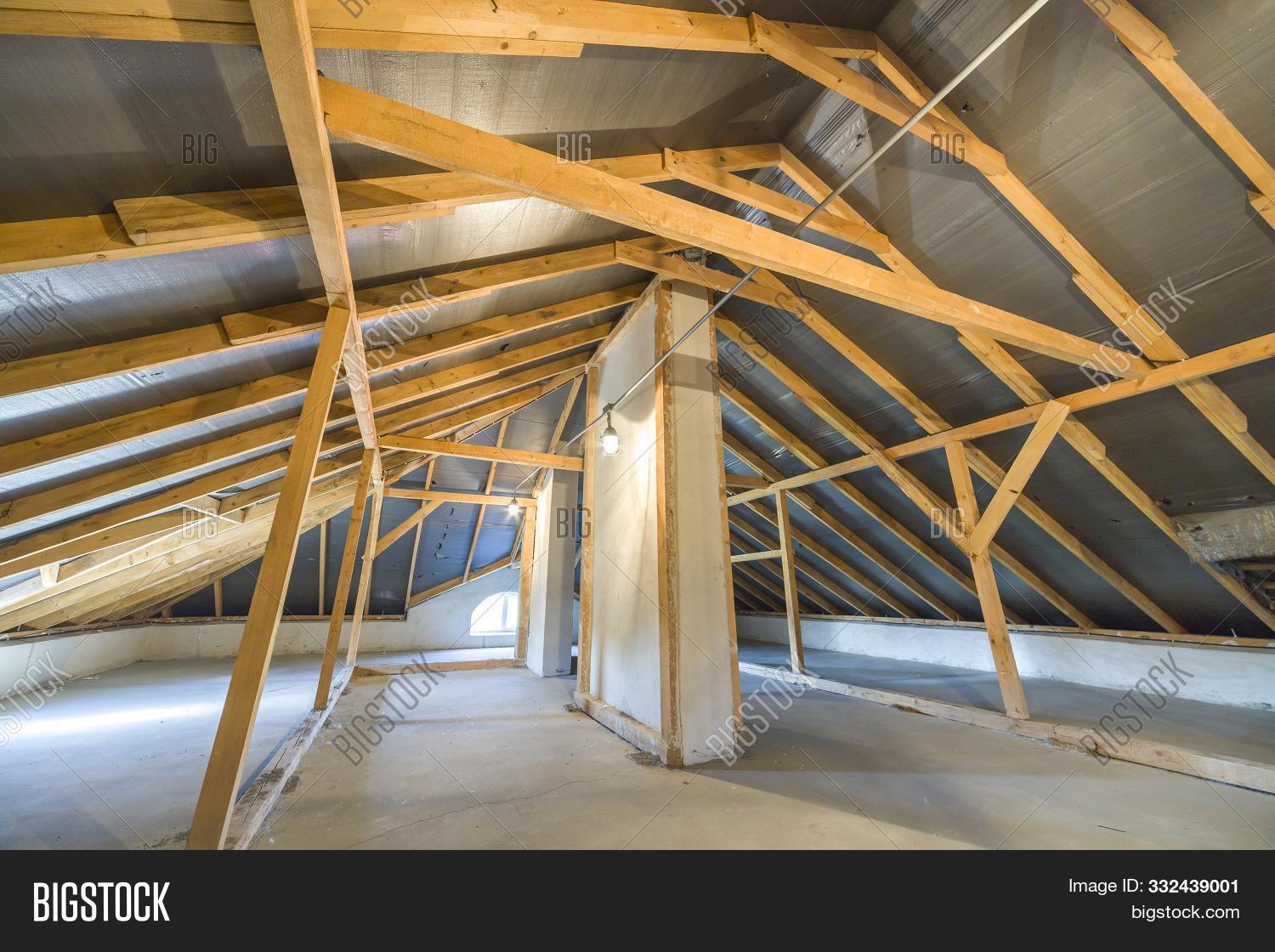 Attic Building Wooden Image & Photo (Free Trial) | Bigstock