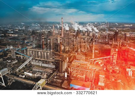 Aerial View Factory Image & Photo (Free Trial) | Bigstock