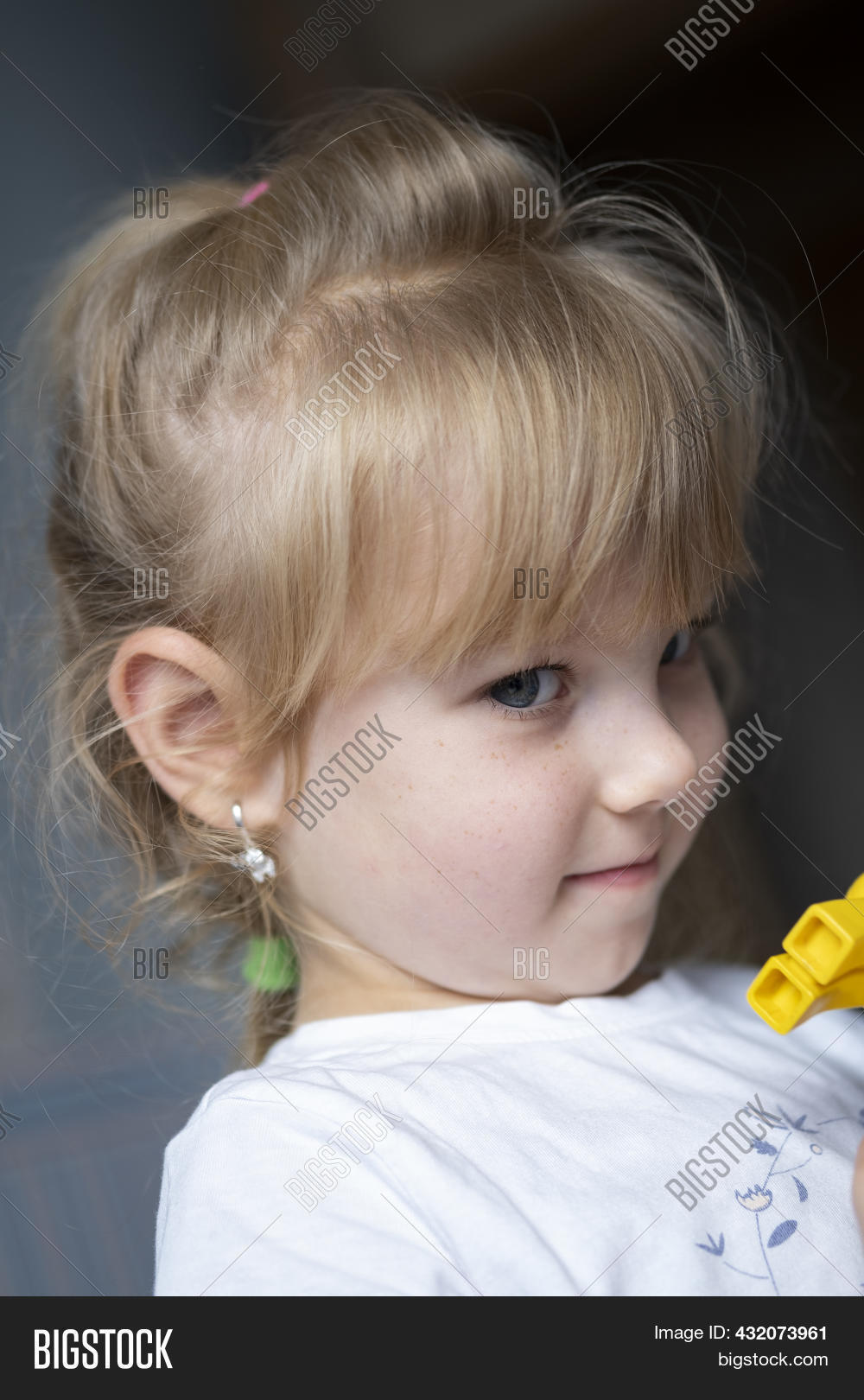 Little Girl Freckles. Image & Photo (Free Trial) | Bigstock