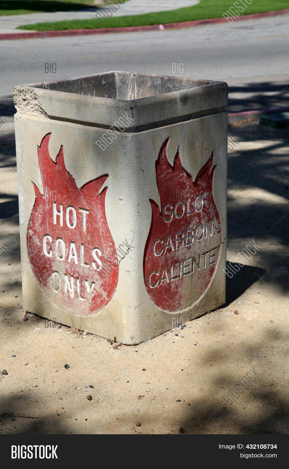 Hot Coals Only. Cement Image & Photo (Free Trial) | Bigstock
