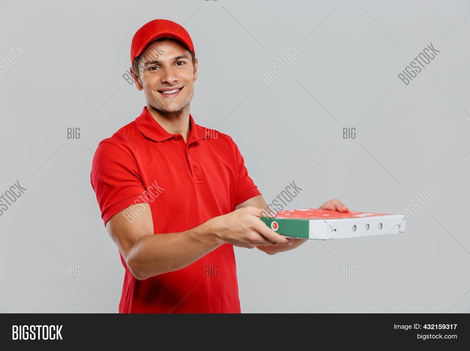 Young Delivery Man Hat Image & Photo (Free Trial) | Bigstock
