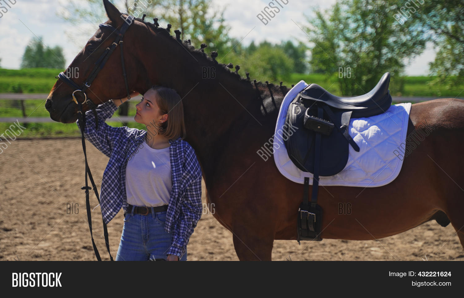 Young Girl Unbuttoned Image & Photo (Free Trial) | Bigstock