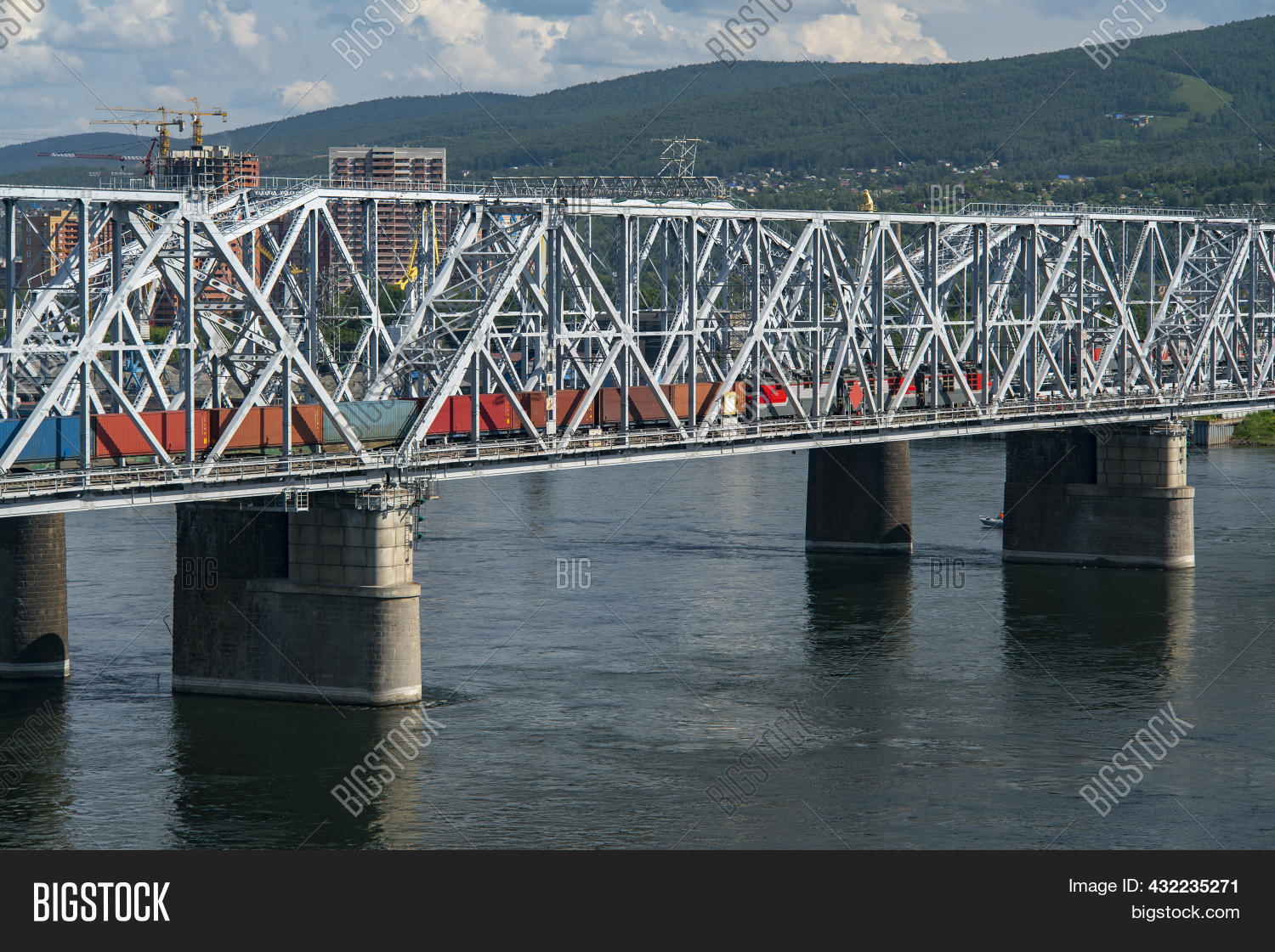 Electric Train Travels Image & Photo (Free Trial) | Bigstock