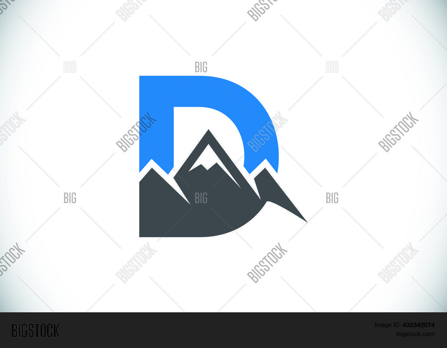 Initial D Monogram Vector & Photo (Free Trial) | Bigstock