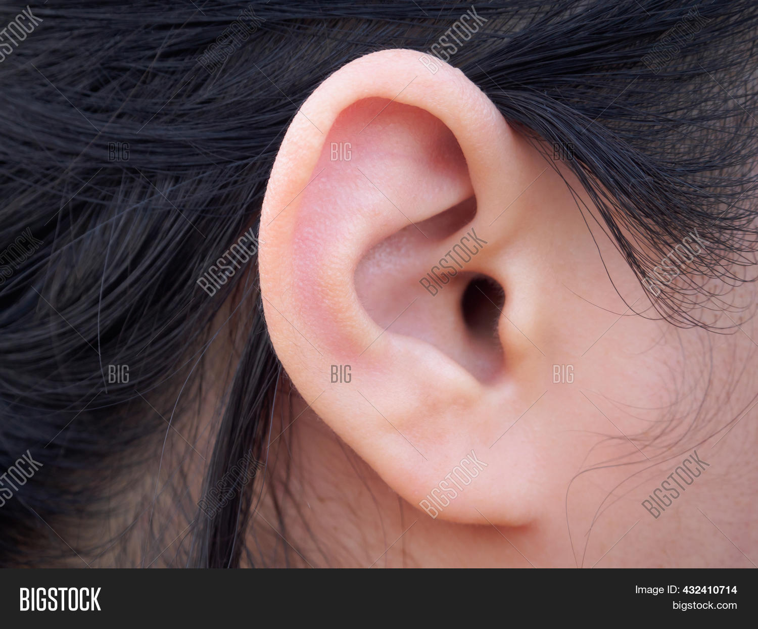 Female Human Ear Close Image & Photo (Free Trial) | Bigstock