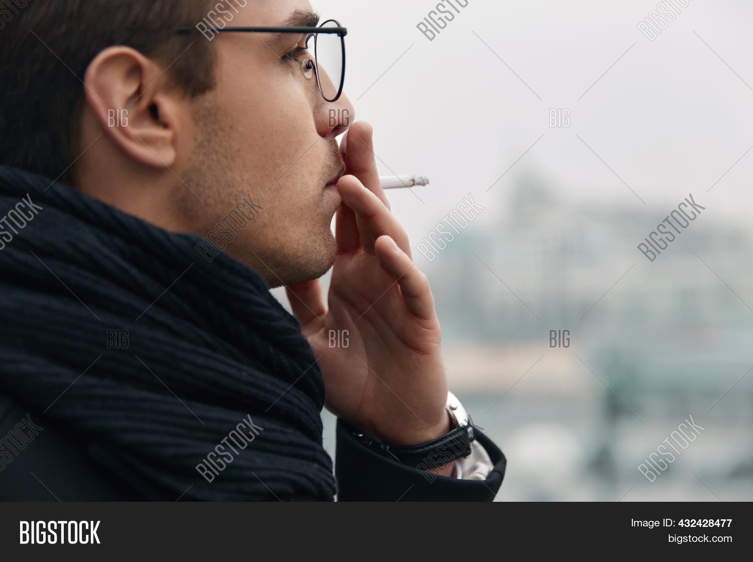Profile Young Serious Image & Photo (Free Trial) | Bigstock