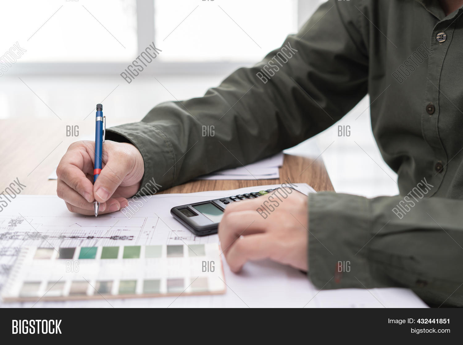 Man Use Pencil Write Image & Photo (Free Trial) | Bigstock