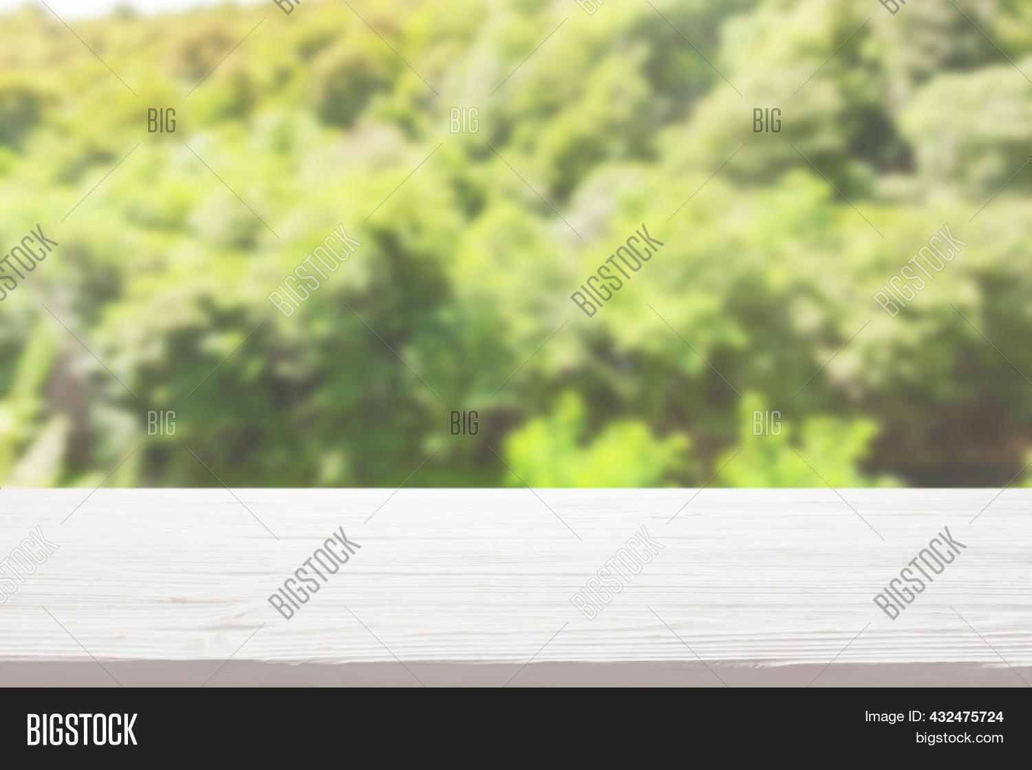 White Wood Table Top Image & Photo (Free Trial) | Bigstock