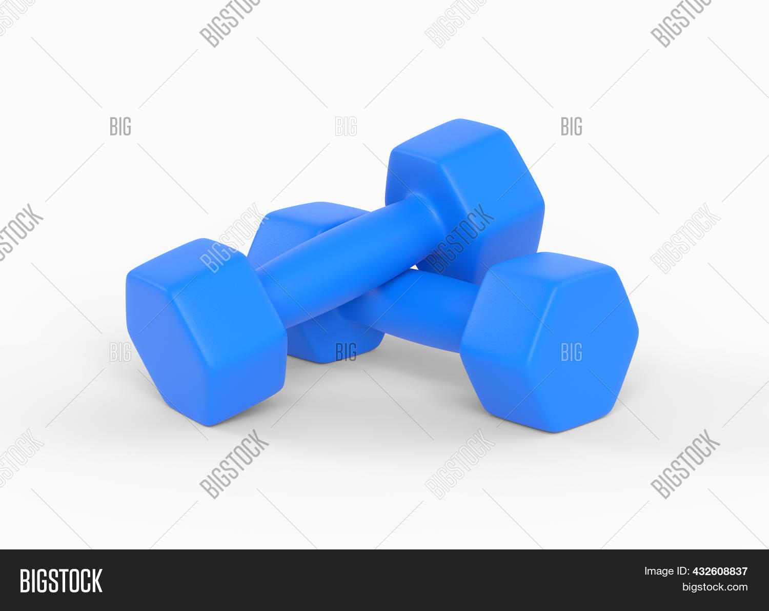 Fitness Dumbbells Pair Image & Photo (Free Trial) | Bigstock