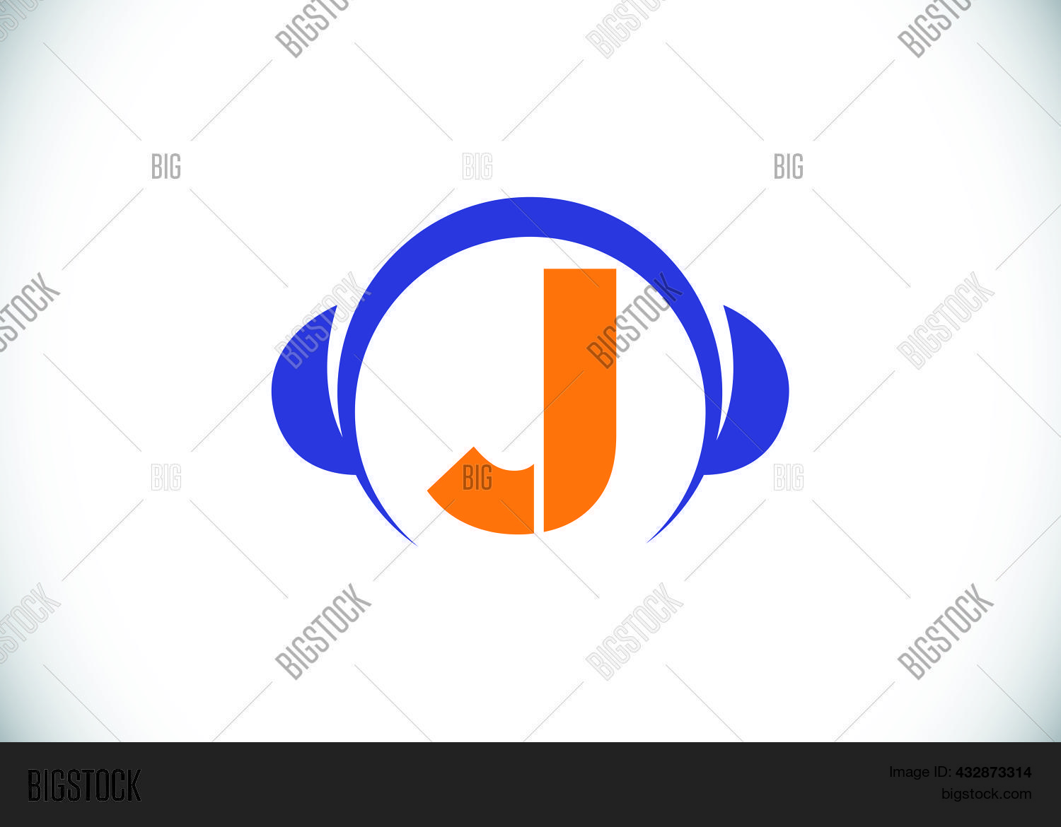 Initial J Monogram Vector & Photo (Free Trial) | Bigstock