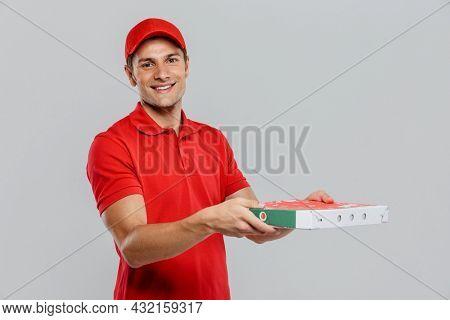 Young Delivery Man Hat Image & Photo (Free Trial) | Bigstock