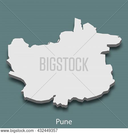 3d Isometric Map Pune Vector & Photo (Free Trial) | Bigstock
