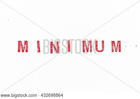 Red Color Rubber Stamp Image & Photo (Free Trial) | Bigstock