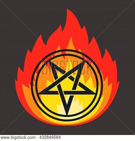 Star Pictogram Spikes Vector & Photo (Free Trial) | Bigstock