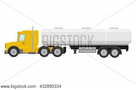 Vector Tanker Semi- Vector & Photo (Free Trial) | Bigstock