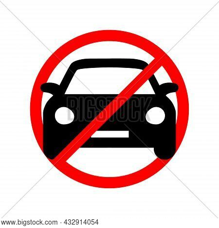 Car Prohibition Sign Vector & Photo (Free Trial) | Bigstock
