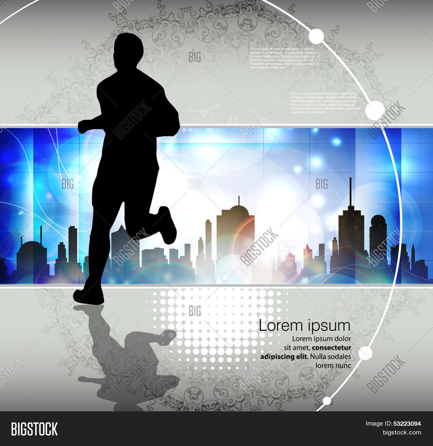 Marathon Runner. Vector & Photo (Free Trial) | Bigstock