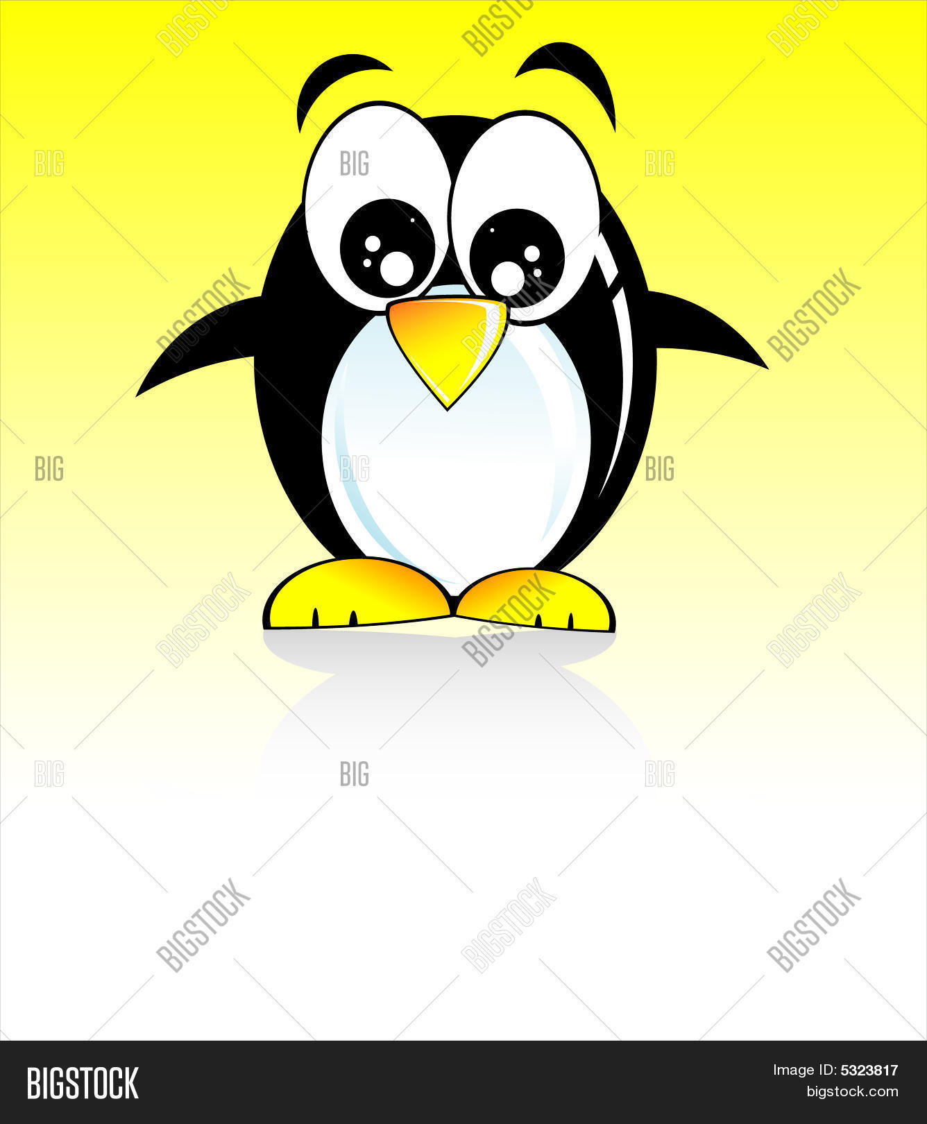 Penguin Cartoon Style Image & Photo (Free Trial) | Bigstock