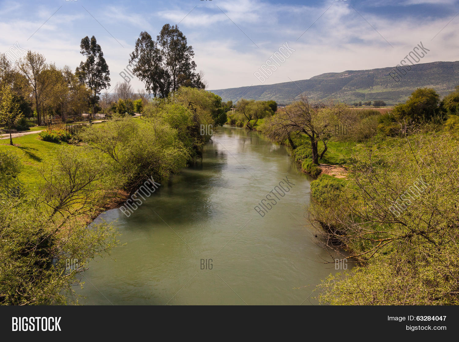 Jordan River Landscape Image & Photo (Free Trial) | Bigstock