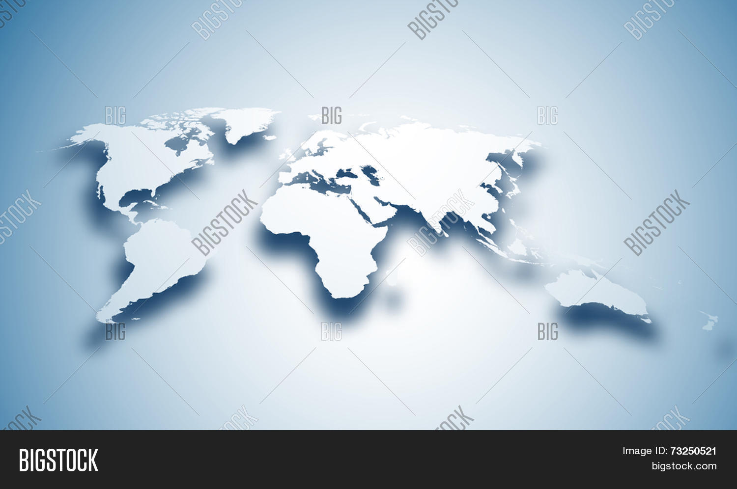 World Map Shadow. Vector & Photo (Free Trial) | Bigstock