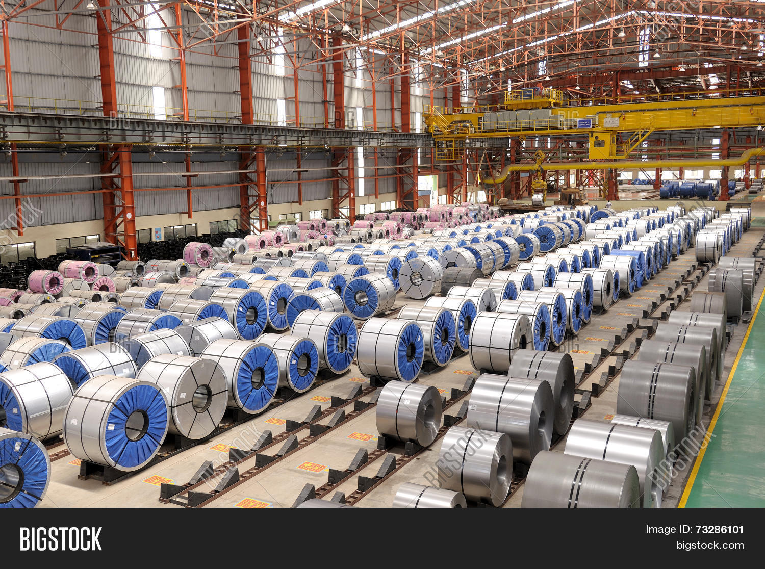 Steel Rolls Factory Image & Photo (Free Trial) | Bigstock