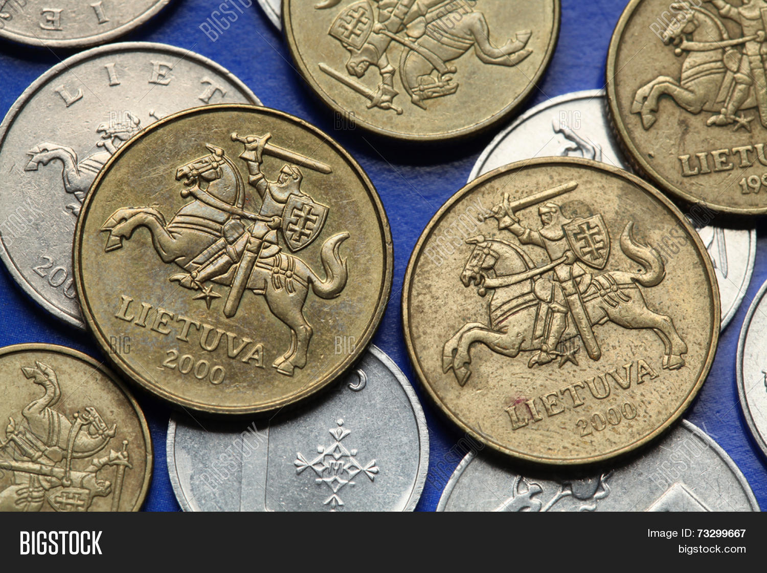 Coins Lithuania. Image & Photo (Free Trial) | Bigstock
