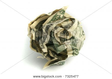Crumpled Dollar Bills Image & Photo (Free Trial) | Bigstock