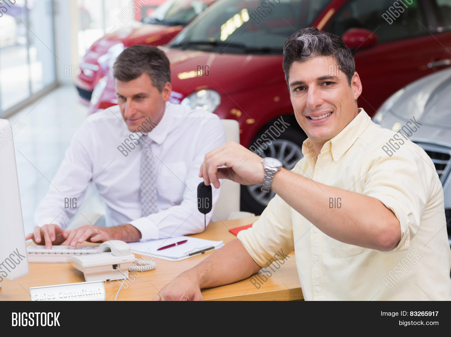 Smiling Customer Image & Photo (Free Trial) | Bigstock