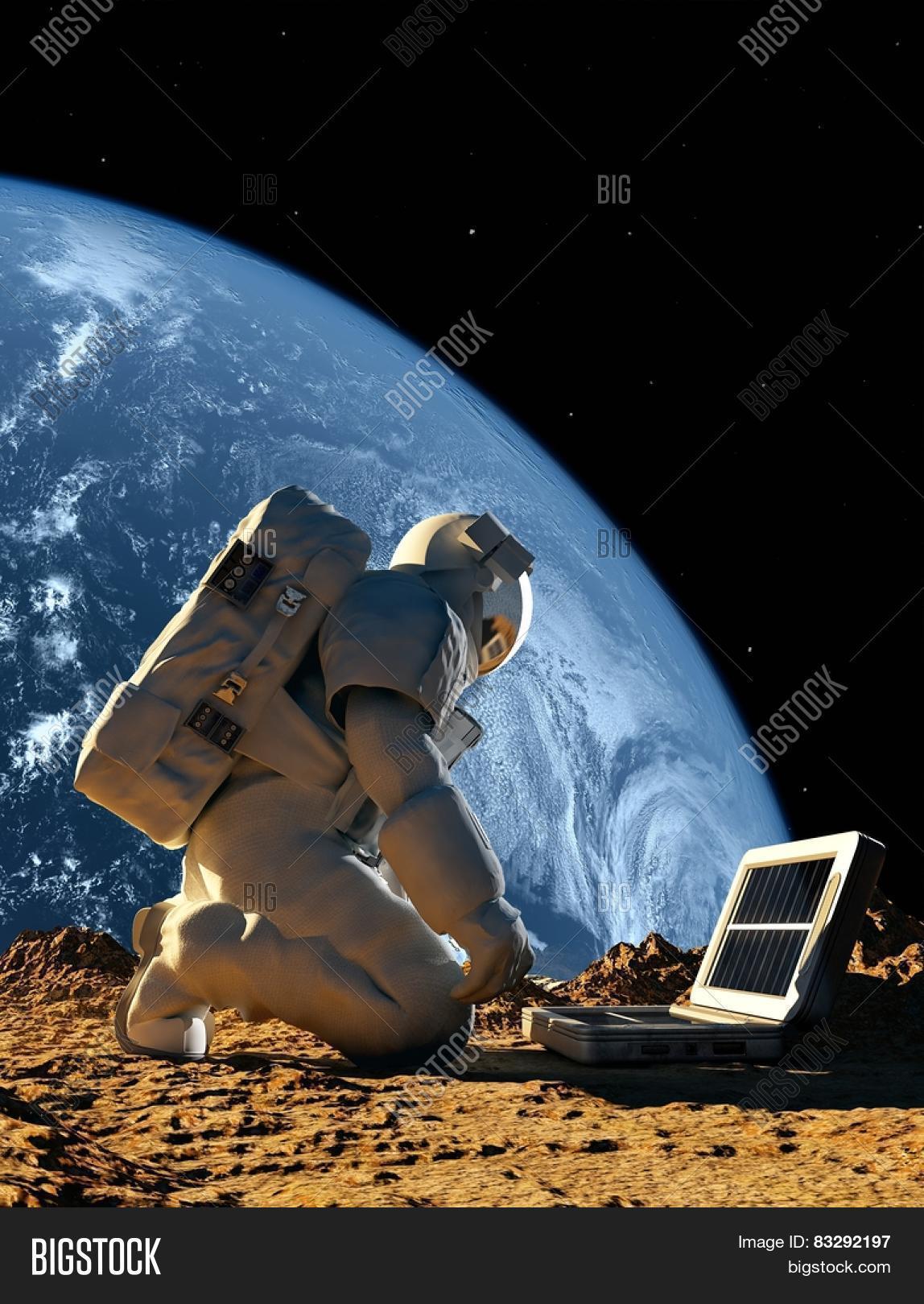 Astronaut Device On Image & Photo (Free Trial) | Bigstock