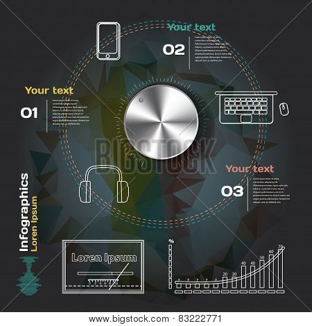 Infographics Sound Vector & Photo (Free Trial) | Bigstock