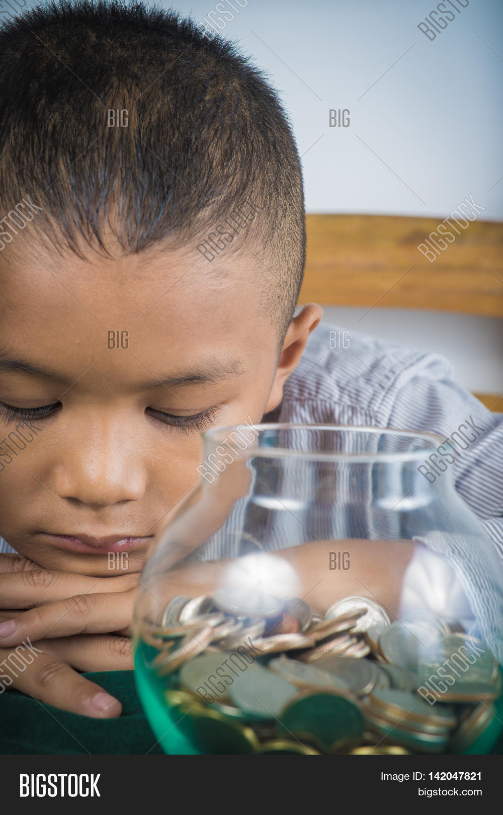Young Boy Counting His Image & Photo (Free Trial) | Bigstock