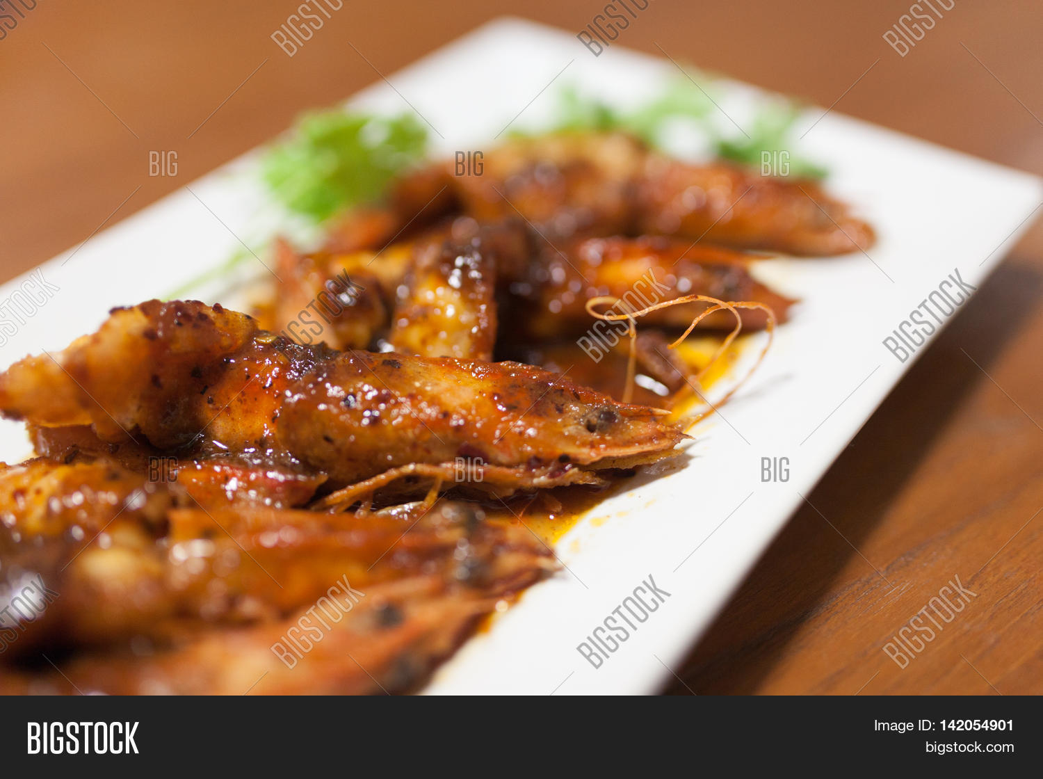 Thai Foods "Koong Tod Image & Photo (Free Trial) | Bigstock