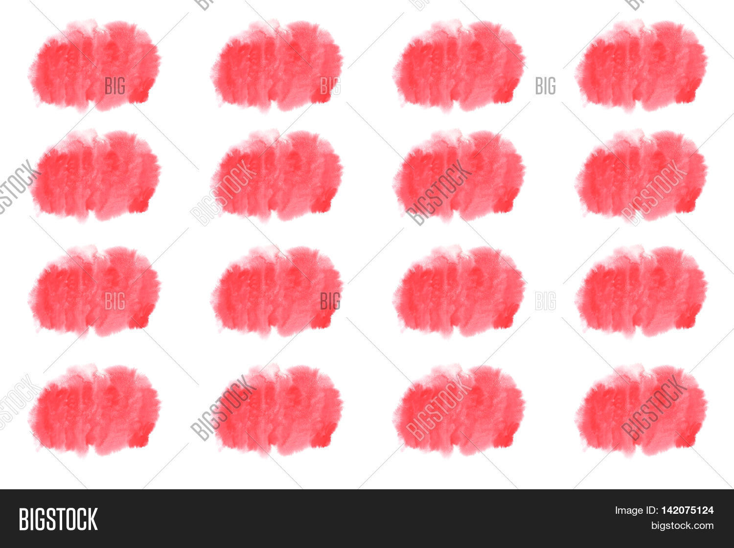 Pink Watercolor Stain Image & Photo (Free Trial) | Bigstock