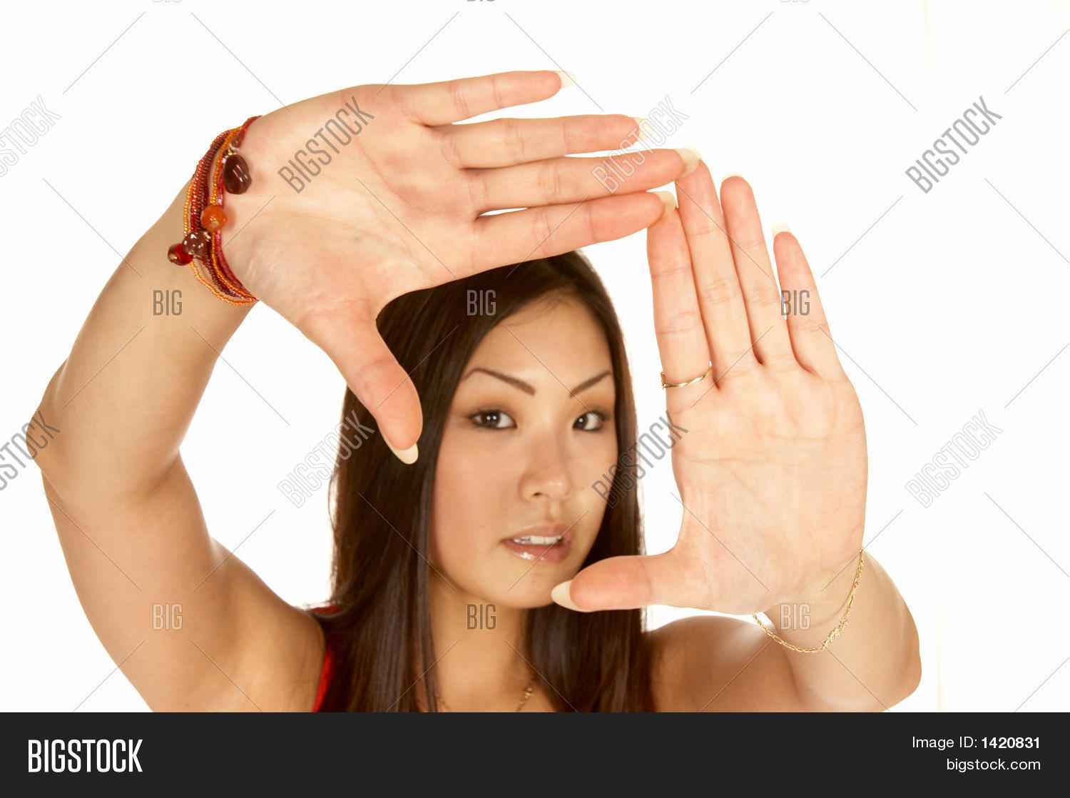 Woman Framing Scene Image & Photo (Free Trial) | Bigstock