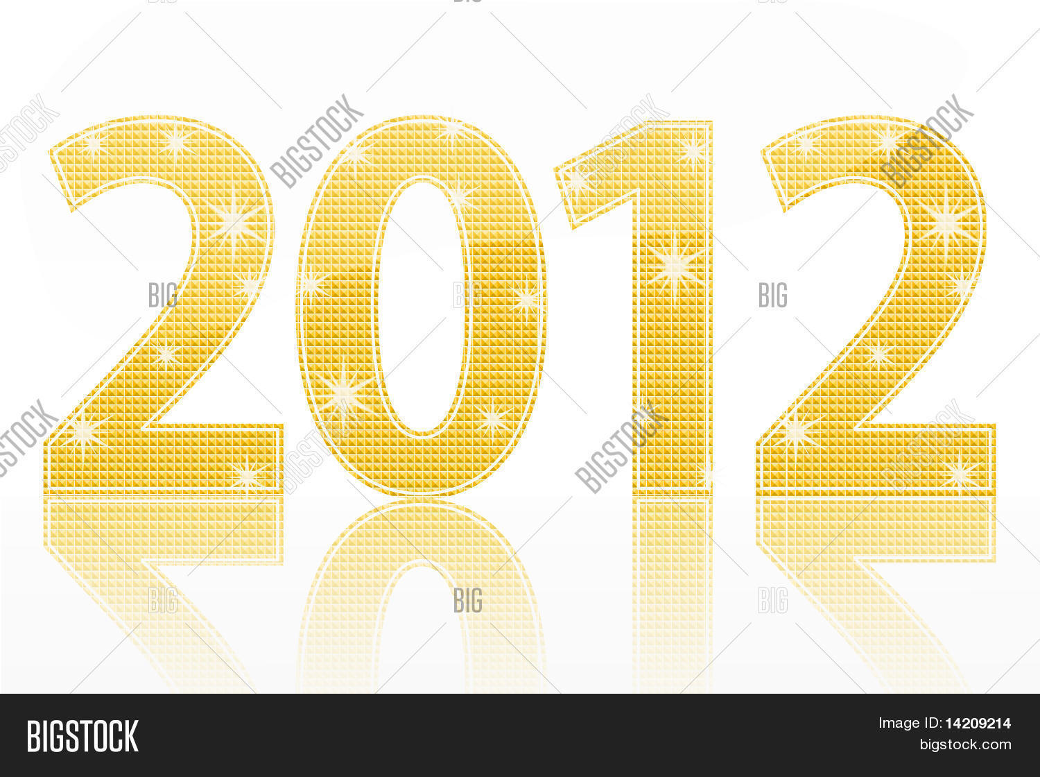 Year 2012 Vector & Photo (Free Trial) | Bigstock