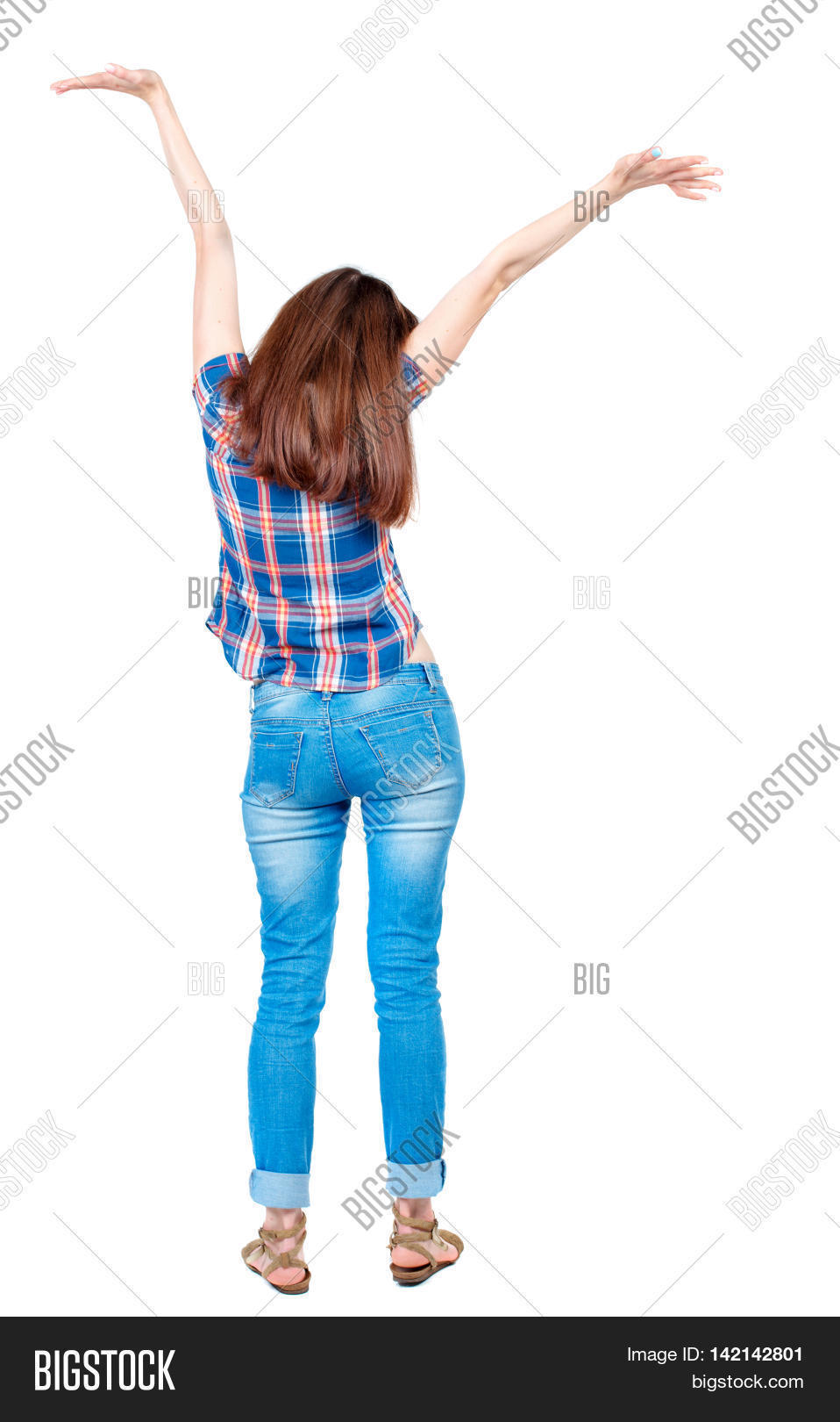 Back View Beautiful Image & Photo (Free Trial) | Bigstock