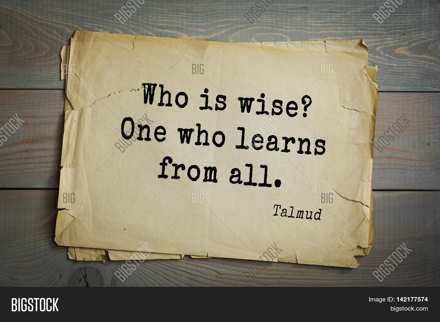 TOP 70 Talmud Quote. Image & Photo (Free Trial) | Bigstock