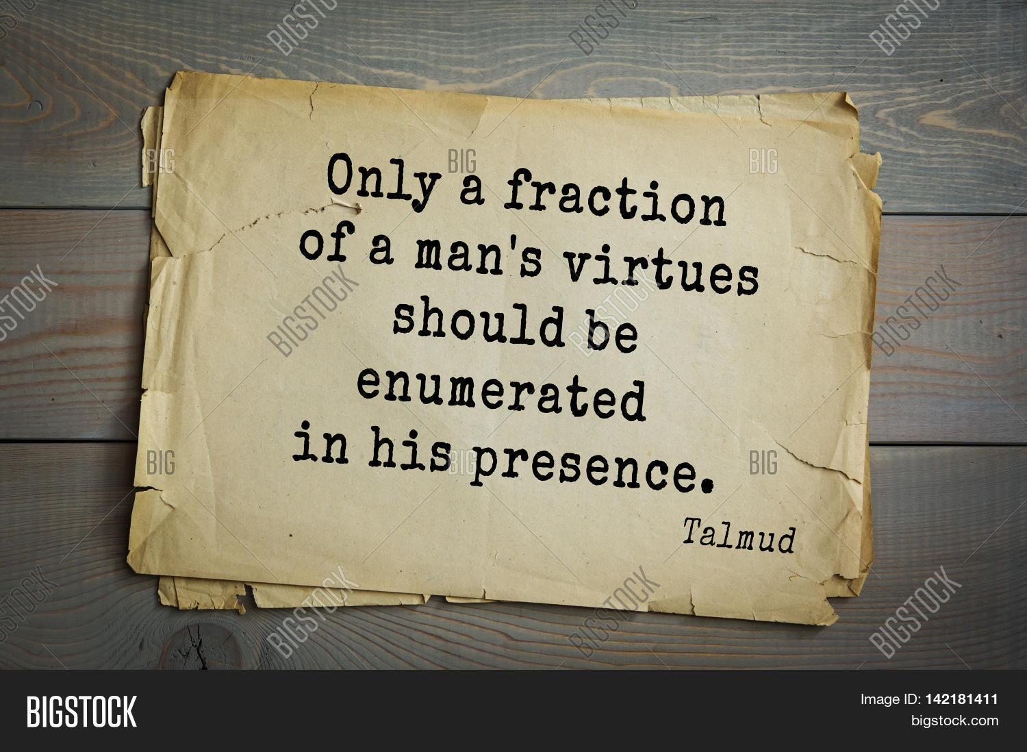 TOP 70 Talmud Quote. Image & Photo (Free Trial) | Bigstock