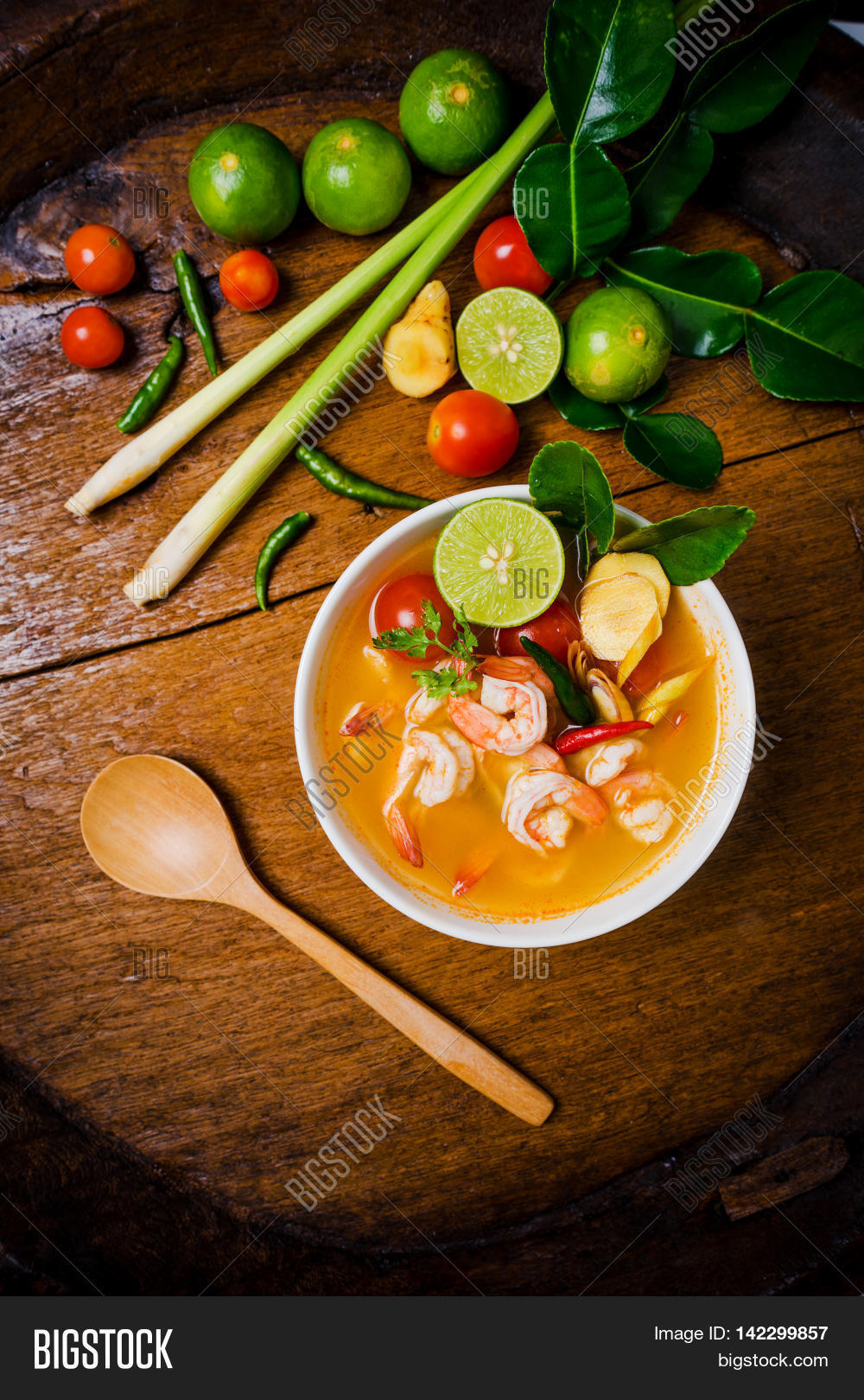 Tom Yam Kong Tom Yum Image & Photo (Free Trial) | Bigstock