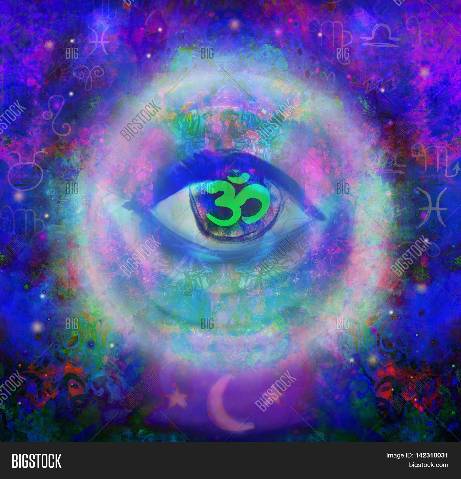 Illustration Third Eye Image & Photo (Free Trial) | Bigstock