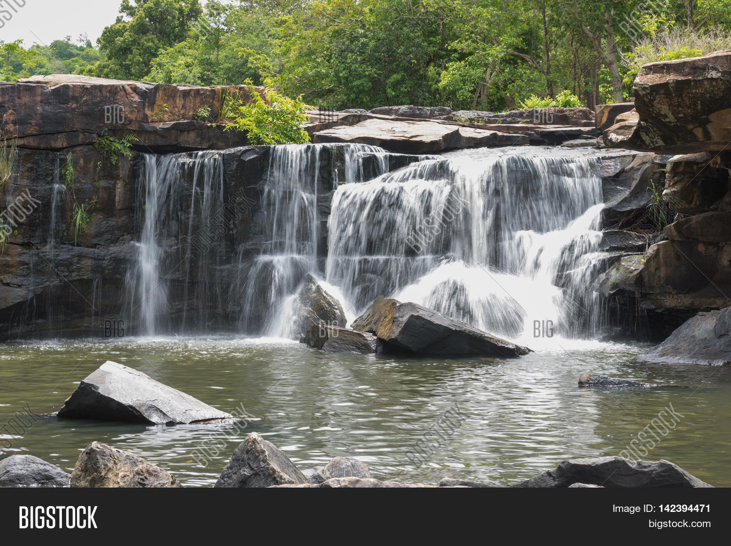 Waterfall Tad Tone Image & Photo (Free Trial) | Bigstock