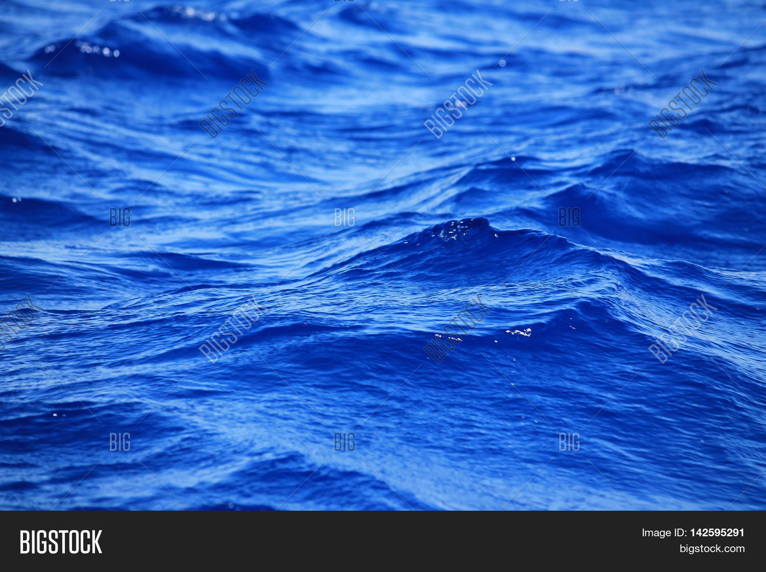Deep Vibrant Blue Image & Photo (Free Trial) | Bigstock