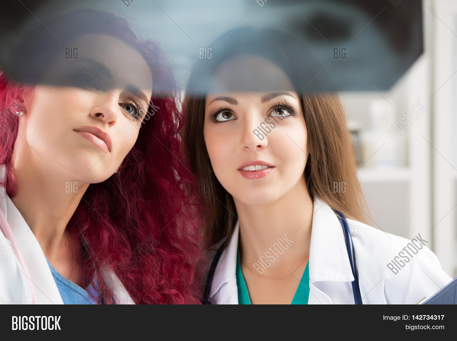 Two Female Medicine Image & Photo (Free Trial) | Bigstock