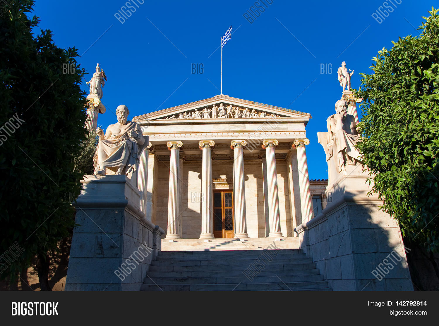 Academy Athens Plato Image & Photo (Free Trial) | Bigstock
