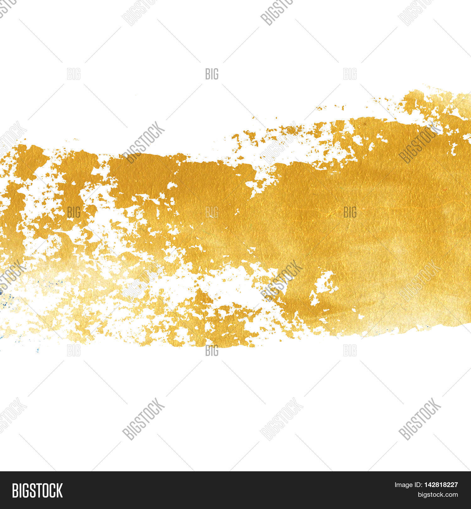 Golden Paint Stain Image & Photo (Free Trial) | Bigstock